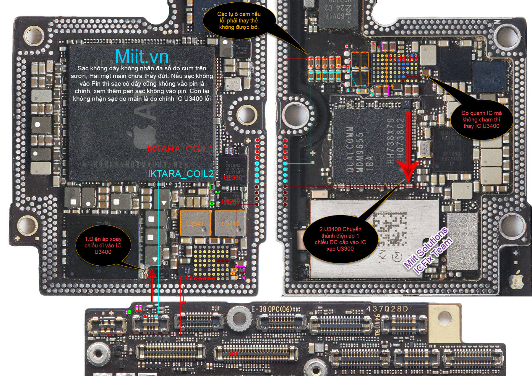 Giải Pháp Sửa iPhone X Lỗi Sạc Không Dây – VuHDA.COM