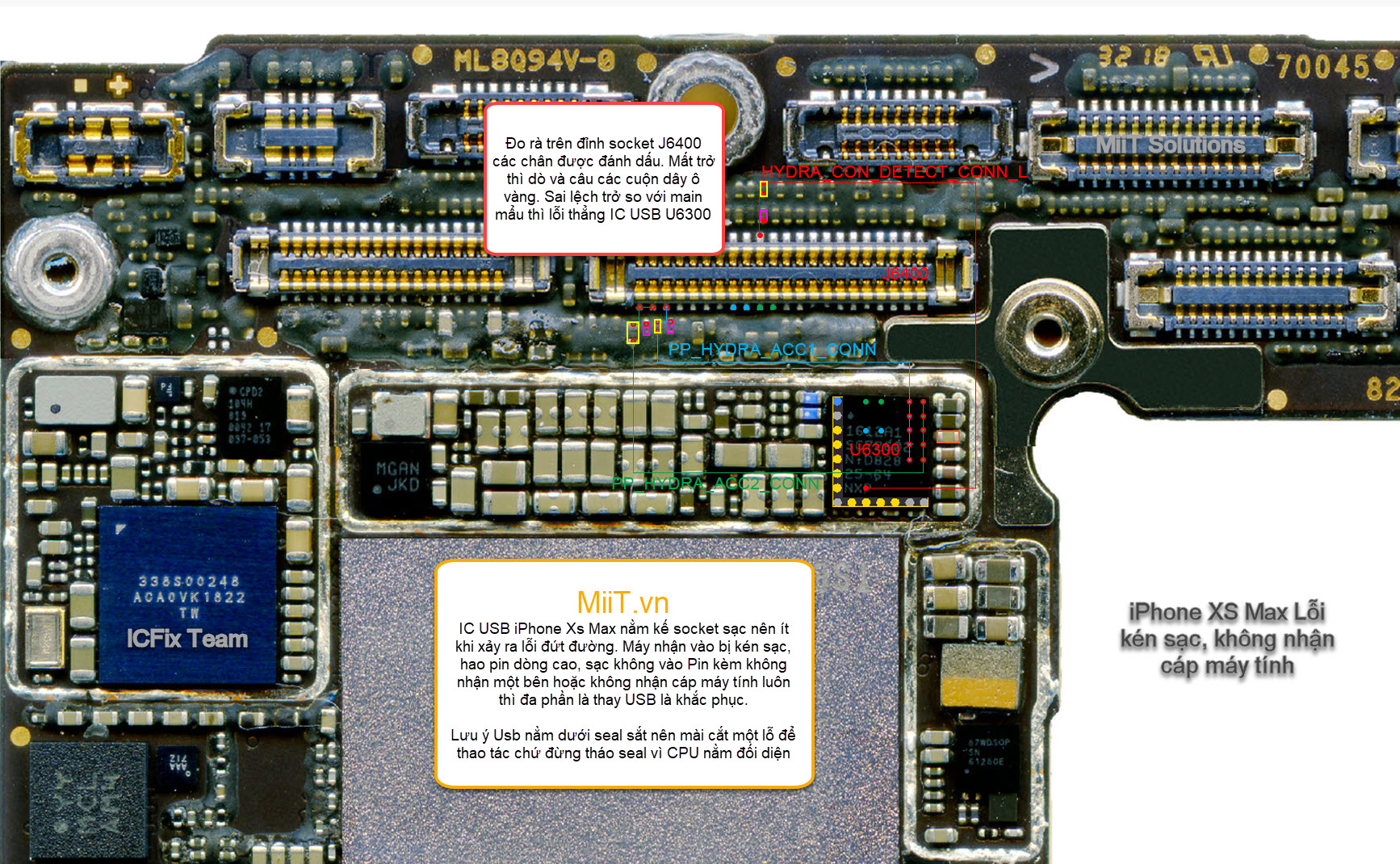 Giải Pháp Sửa iPhone Xs Max Kén Sạc Báo Lỗi Phụ Kiện – VuHDA.COM
